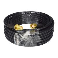 China RG174 RG178 RG316 RG58 Male to Female RF Coaxial Cable Assembly 50Ω 50W with SMA BNC Connectors for sale