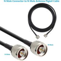 China Custom N Male to N Male TNC RF Coaxial Cable 50 Ohm 0.6dB Loss for GPS WiFi Radio Antenna for sale