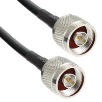 China Custom N Male to N Male TNC RF Coaxial Cable 50 Ohm 0.6dB Loss for GPS WiFi Radio Antenna for sale