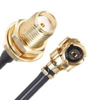 China UFL to SMA RF Pigtail WiFi Antenna Cable 50 Ohm 0.6dB Loss with 10cm to 5m Length Options for sale
