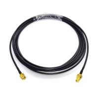 China RG174 Coaxial RP SMA Male to Female Antenna Extension Cable 50 Ohm 0.6dB Loss for WiFi Router Security Camera for sale