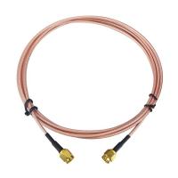 China RG316 Coaxial RF SMA to SMA Connector Cable 50 Ohm 0.6dB Loss for WiFi FPV TV Antenna Extension for sale