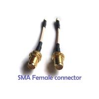 China RG316 Pigtail SMA Female to MMCX Male RF Coaxial Cable 50 Ohm 0.6dB Loss 5cm-3m Lengths for sale