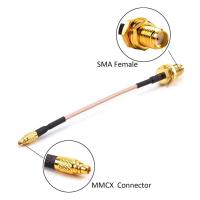 China RG316 Pigtail SMA Female to MMCX Male RF Coaxial Cable 50 Ohm 0.6dB Loss 5cm-3m Lengths for sale