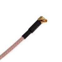 China RG316 MMCX Angle Male to RP SMA Female RF Coaxial Cable 50 Ohm 0.6dB Loss 5cm-3m Length Options for sale