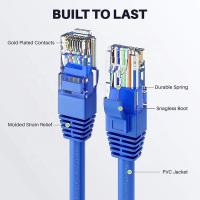 China OEM Pure Copper Ethernet Cable Cat5e Cat6 Cat7 RJ45 Network Patch Cord 1m-100m UTP STP FTP for sale
