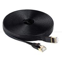 China Flat Ethernet Patch Cable Cat5e/Cat6/Cat7 UTP/FTP Shield 1M-100M RJ45 Network Cable for sale