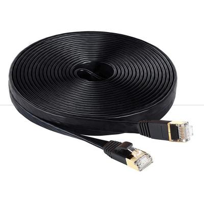 China Flat Ethernet Patch Cable Cat5e/Cat6/Cat7 UTP/FTP Shield 1M-100M RJ45 Network Cable for sale