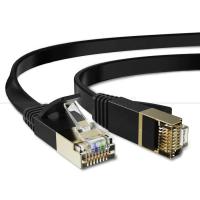 China Flat Ethernet Patch Cable Cat5e Cat6 Cat7 RJ45 Network Cable 1m 3m 5m 10m 100m UTP FTP STP SFTP Shield for sale