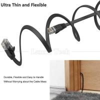 China Flat Ethernet Patch Cable Cat5e Cat6 Cat7 RJ45 Network Cable 1m 3m 5m 10m 100m UTP FTP STP SFTP Shield for sale