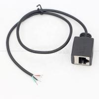 China Female RJ45 Socket to Tinned Wire Pigtail Cable 1m 2m 3m Length for CAT5 CAT6 Network DIY for sale