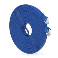 China Industrial Flat Ethernet Patch Cable CAT5 CAT6 CAT7 STP UTP RJ45 1m-100m Length Options for Network Systems for sale