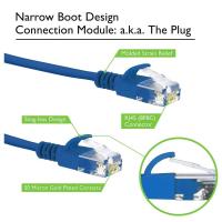 China Industrial Flat Ethernet Patch Cable CAT5 CAT6 CAT7 STP UTP RJ45 1m-100m Length Options for Network Systems for sale