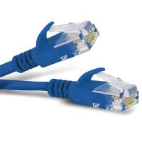 China Industrial Flat Ethernet Patch Cable CAT5 CAT6 CAT7 STP UTP RJ45 1m-100m Length Options for Network Systems for sale