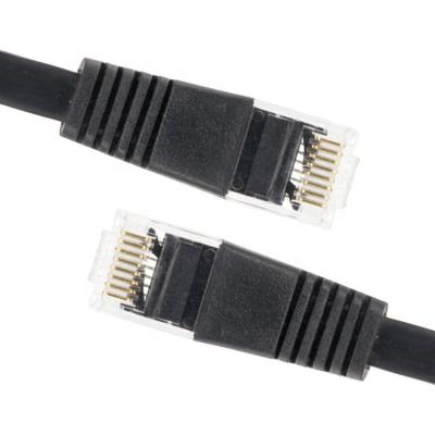 China Industrial STP UTP Cat5e Cat6 Cat7 Flat RJ45 Ethernet Patch Cord Cable 1m to 100m for sale