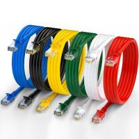 China Custom STP UTP Pure Copper Cat6 RJ45 Ethernet Patch Cord 1m 3m 5m 10m for sale