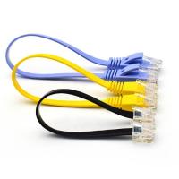 China Custom STP UTP Pure Copper Cat6 RJ45 Ethernet Patch Cord 1m 3m 5m 10m for sale