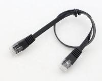 China Industrial Flat Cat6 Ethernet Cable 10m STP RJ45 Patch Cord Network Lan Extension for sale