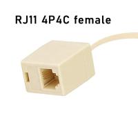 China RJ45 8P8C Male to RJ11 4P4C Female Adapter Converter Cable 13cm for Telephone Network for sale