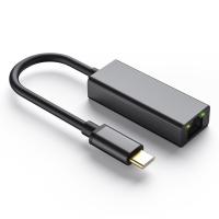China USB 3.0 Type C to Gigabit RJ45 Ethernet Network Lan Adapter 1000Mbps Plug and Play for Laptop for sale