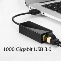 China USB 3.0 to RJ45 Ethernet Adapter 1000Mbps Network LAN Card Plug and Play for Laptop for sale