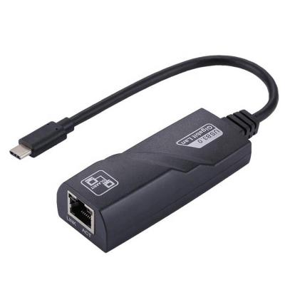 China USB 3.1 Type C to Gigabit RJ45 Ethernet Network Lan Adapter 1000Mbps 100mm for Laptop for sale