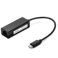China USB C to RJ45 Ethernet Adapter 100Mbps Plug and Play Network LAN Adapter for Laptop for sale