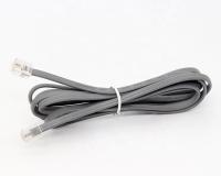 China 1M  Shield Intercom Cat3 RJ11 6P2C Telephone Adsl Cable for sale