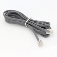 China 1M  Shield Intercom Cat3 RJ11 6P2C Telephone Adsl Cable for sale