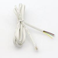 China Customized RJ9 RJ11 4P4C Male to Stripped Tinned Wire Open End Cable 1m 2m 3m for sale