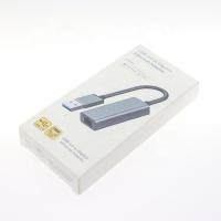 China USB 3.0 to Gigabit RJ45 Ethernet Adapter 1000Mbps Metal Shell for Laptop TV for sale