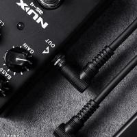 China Custom 15cm 90 Degree Angle 1/4 TS Jack Guitar Patch Cable - PVC Jacket, 15CM/20CM/30CM Length Options for sale