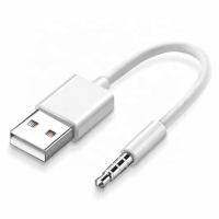 China USB 2.0 Female to 3.5mm AUX Adapter Cable 10cm for Car Audio Converter for sale