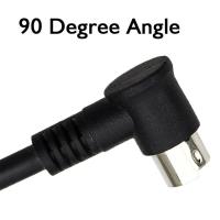 China Custom 1M 2M 3M Shielded 90 Degree Right Angle S Video Male to Male 7 Pin Mini Din Extension Cable for sale