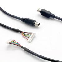 China CUSTOM 1M S Video 8 PIN Mini DIN To 9 PIN JST Connector PC Engine Controller Cable for sale