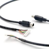 China CUSTOM  S Video 8 PIN Mini DIN To 9 PIN JST Connector PC Engine Controller Cable for sale