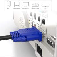 China OEM VGA Cable 1.5m 1080P HD DB-15 Pin Male to Male for PC Computer Monitor Connection for sale