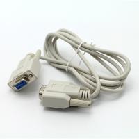 China OEM Shielded DB9 RS232 Male to Female 9 Pin Straight Through Serial Extension Cable 1m for sale