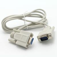 China OEM Shielded DB9 RS232 Male to Female 9 Pin Straight Through Serial Extension Cable 1m for sale