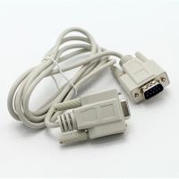 China OEM Shielded DB9 RS232 Male to Female 9 Pin Straight Through Serial Extension Cable 1m for sale
