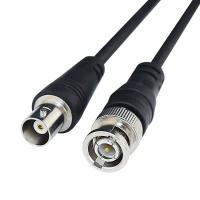 China SDI CCTV Camera BNC Male to Female Coaxial Cable 1m-20m Lengths with ROHS SGS CE Certification for sale