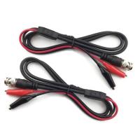 China BNC to Dual Alligator Clip Test Lead Cable 1m 50 Ohm for Oscilloscope CCTV Video Equipment for sale