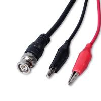 China BNC to Dual Alligator Clip Test Lead Cable 1m 50 Ohm for Oscilloscope CCTV Video Equipment for sale