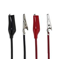China BNC to Dual Alligator Clip Test Lead Cable 1m 50 Ohm for Oscilloscope CCTV Video Equipment for sale