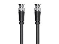 China SDI CCTV Camera BNC Cable Assembly - 18AWG 4N OFC Copper with 24K Gold Plated Connectors for HD-SDI 3G-SDI Systems for sale