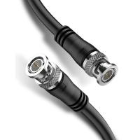 China SDI HD CCTV Camera BNC Extension Cable 18AWG 4N OFC Copper 75-ohm 3G-SDI Compatible 1m-20m Lengths for sale