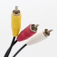 China OEM 9-Pin Mini DIN to RCA S-Video Audio Cable 1m 2m 3m for TV Display Receiver for sale