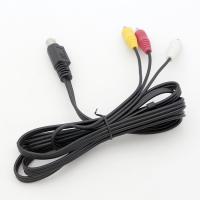 China OEM 9-Pin Mini DIN to RCA S-Video Audio Cable 1m 2m 3m for TV Display Receiver for sale