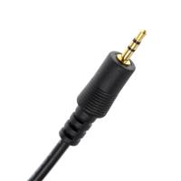 China Custom 2.5mm TRS to 3.5mm TRRS Right Angle Audio Cable 1m-5m Length with ROHS/CE Certification for sale