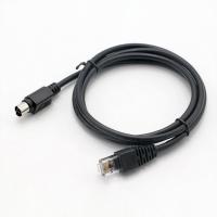 China Custom Male to Male RJ45 to 8 Pin Mini Din Connector Cable 1m 2m 3m for sale